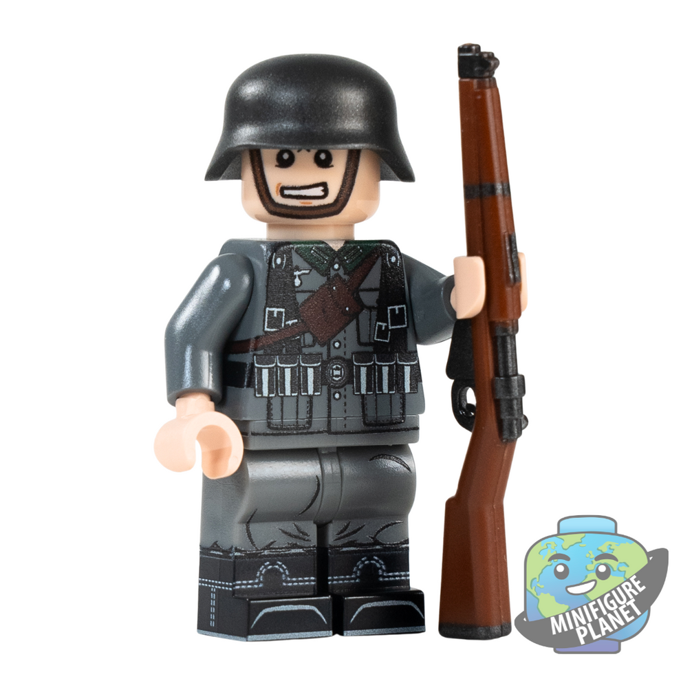 WW2 German Solider Custom Minifigure – Minifigure Planet