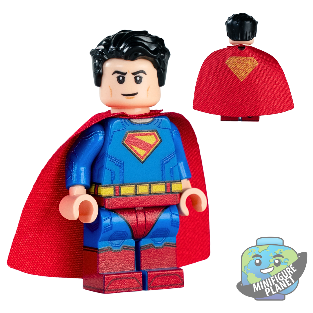 Man of Bricks – Custom LEGO Superhero Minifigure – Minifigure Planet
