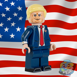 Lego Donald Trump Custom Printed Minifigure – Minifigure Planet
