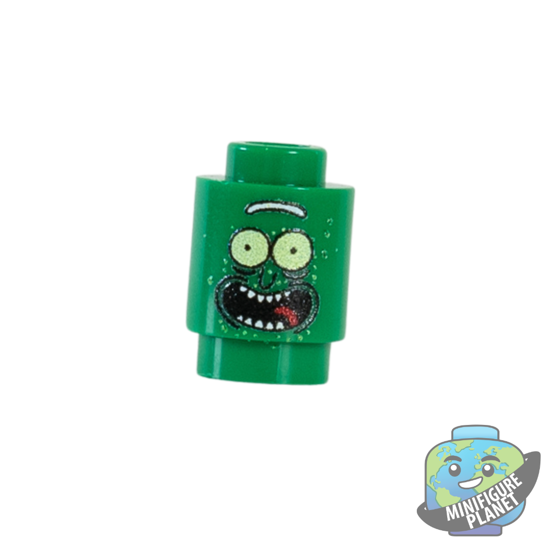Brickle Rick - Custom Lego Figure – Minifigure Planet